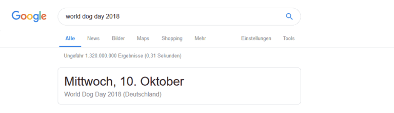 Welthundetag - World Dog Day - 10. Oktober 2026