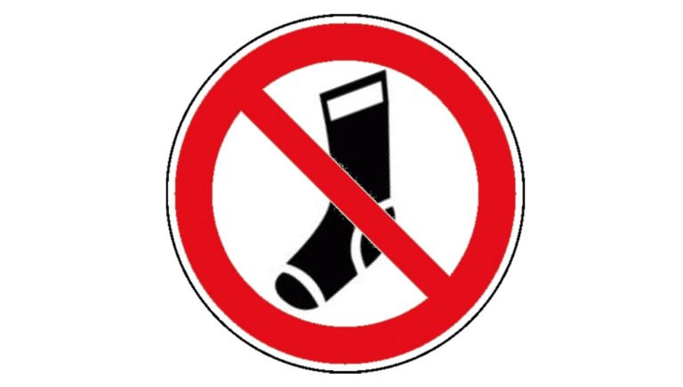 Ohne-Socken-Tag - No Socks Day in den USA - 8. Mai 2025