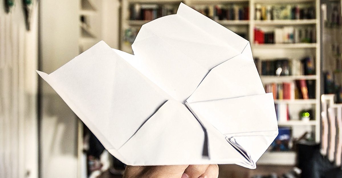 Tag des Papierfliegers - National Paper Airplane Day USA - 26. Mai