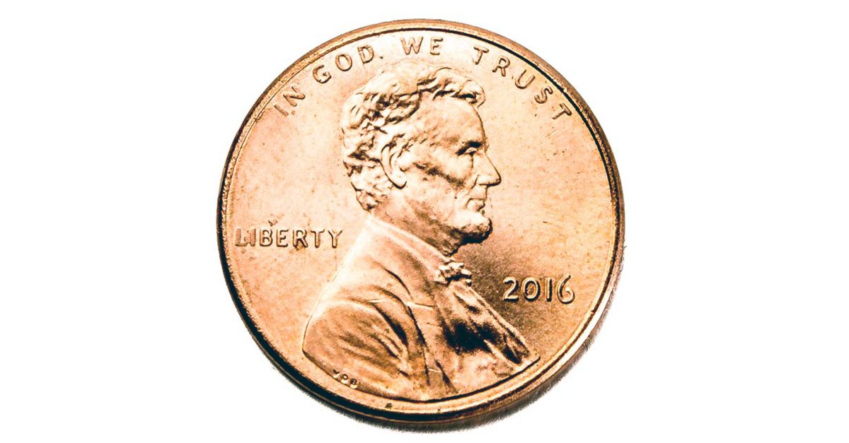 Tag des verlorenen Penny - National Lost Penny Day USA - 12. Februar
