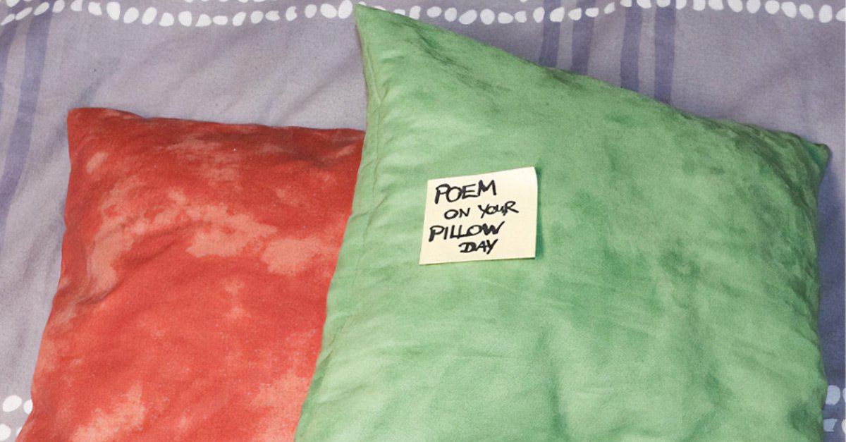 Tag der Kissenpoesie - Poem on Your Pillow Day USA - 2026